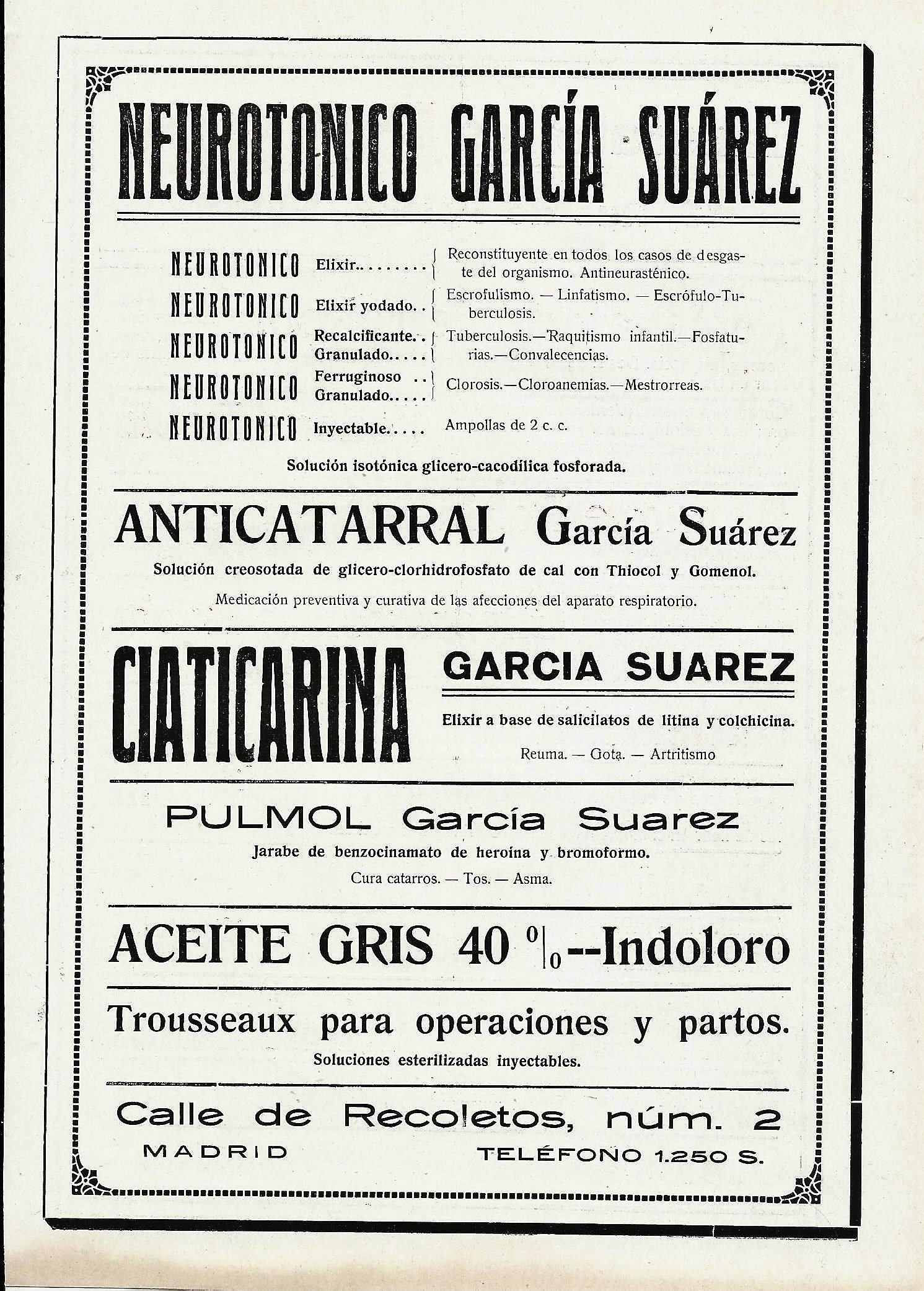 Laboratorio García Suarez | Blog de Tomás Cabacas