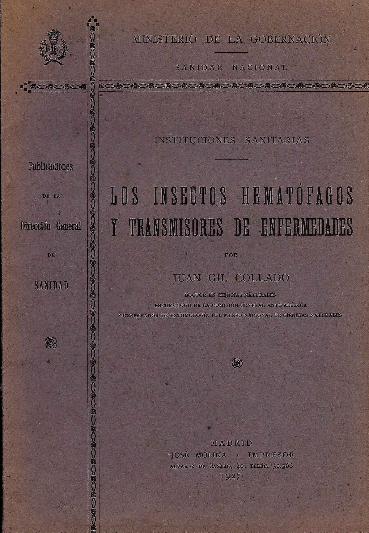 Los insectos hematófagos y transmisores de enfermedades | Blog de Tomás ...