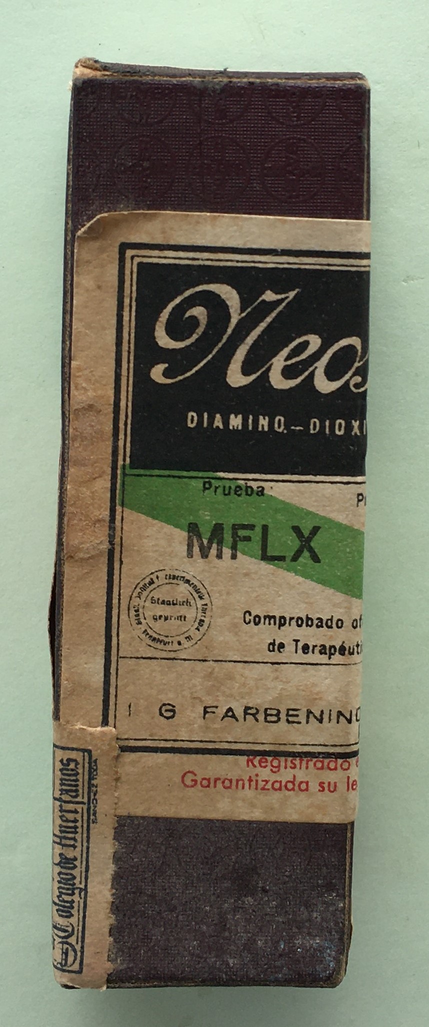 Medicamento Neosalvarsán | Blog de Tomás Cabacas