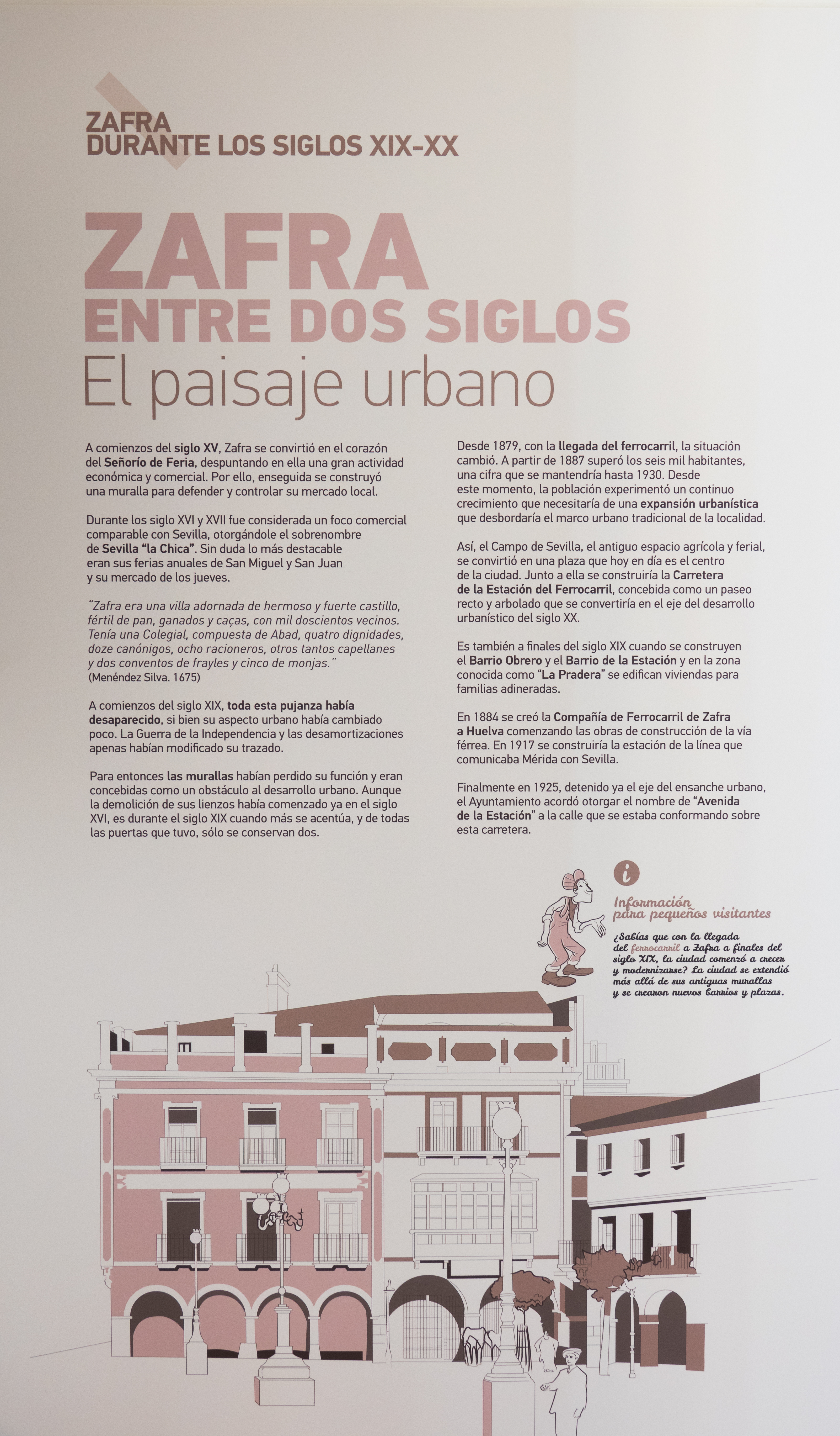 Sala de «Zafra y su Historia» en el Museo de Historia de la Medicina en ...