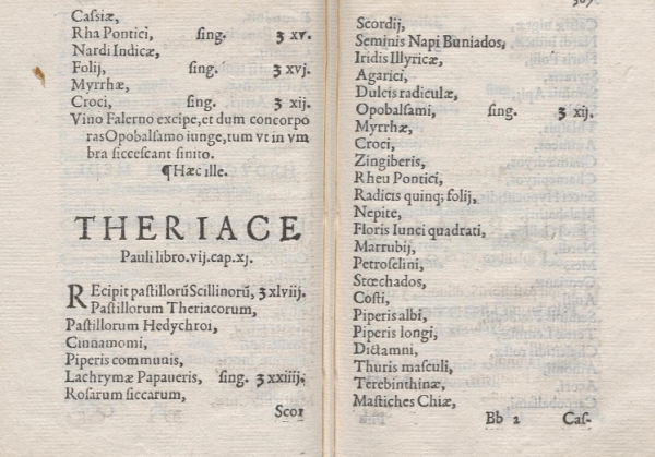 Triaca Magna de Pablo de Egina | Blog de Tomás Cabacas