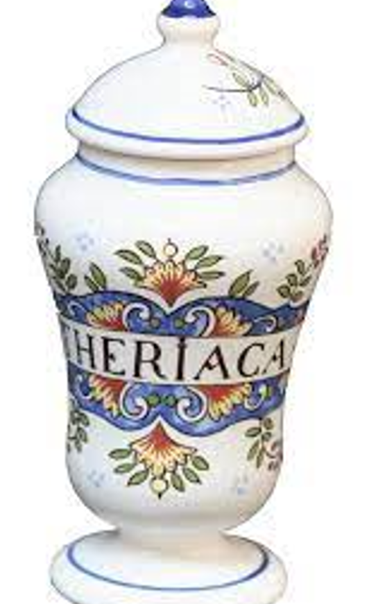 Composición de la Triaca Magna de Andrómaco | Blog de Tomás Cabacas