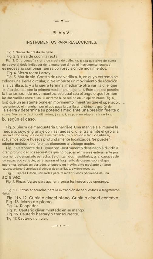Instrumentos quirúrgicos para recesiones. Siglo XIX | Blog de Tomás Cabacas