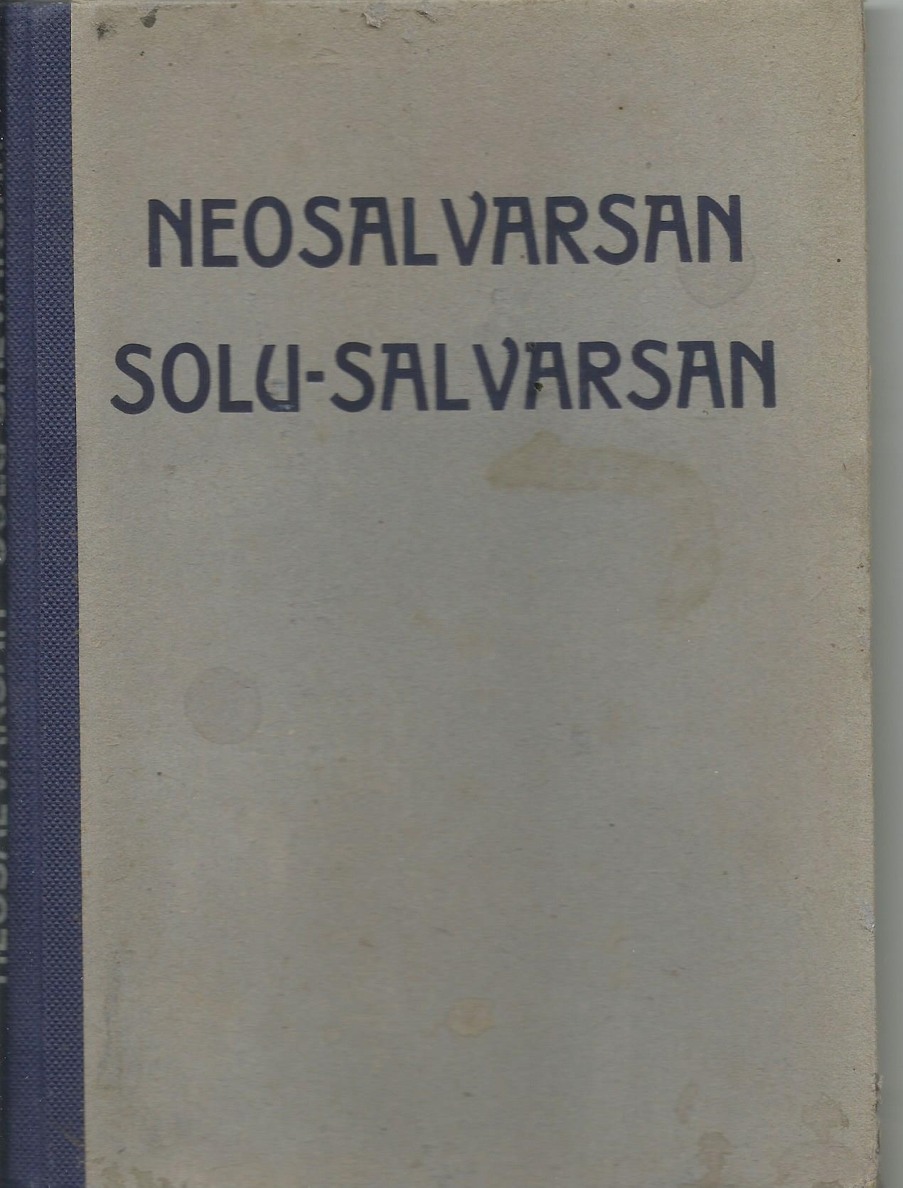 Neosalvarsán. Solu-salvarsán | Blog de Tomás Cabacas